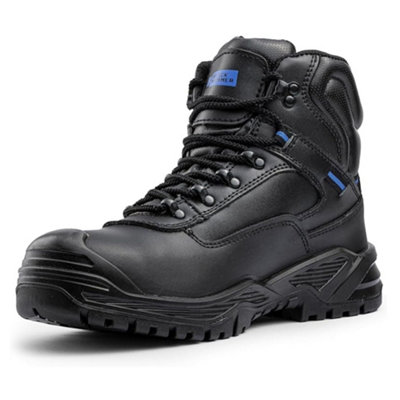 Black Hammer 6600 Mens Work Boots Lightweight - Steel Toe Safety Shoes ...
