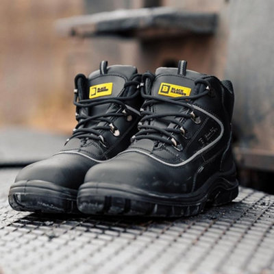 Black Hammer 7752 Mens Safety Boots Steel Toe Cap S3 SRC Work Shoes ...