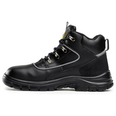 Black Hammer 7752 Mens Safety Boots Steel Toe Cap S3 SRC Work Shoes ...