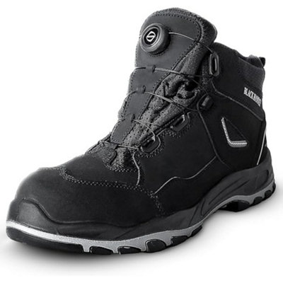 Black Hammer Safety Work Boots for Men Suede Leather, Robust Dial ...