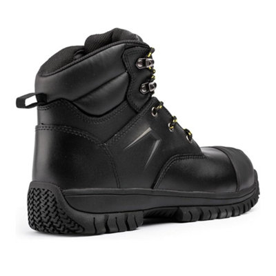 Black Hammer Thunder Mens Safety Boots S3 SRC Steel Toe Cap with ...