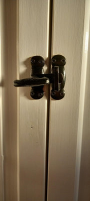 Black Latch Fastener Thumb Turn Catch Latch Cabinet Catch Showcase ...