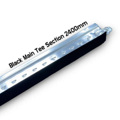 Black Main Tee Section Support For Suspended Ceiling Grid System Spares ...