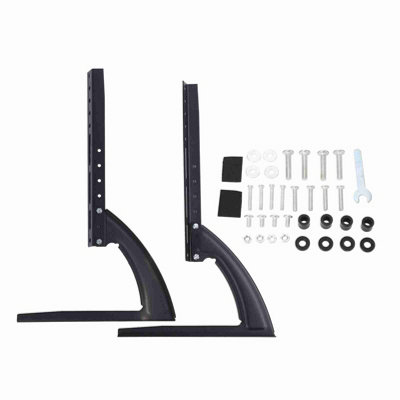 Black Metal Bracket for 14-42 inch Flat LED LCD TV Desktop Mount Stand
