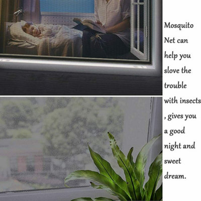 Black Midge Mesh For Window 1.5Mtr Wide Anti Pollen Window Mesh ...