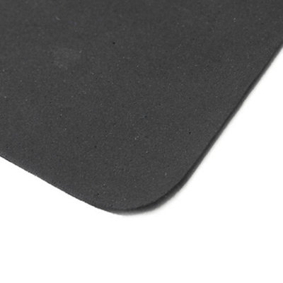 Black Mouse Mat 6mm Foam Backed