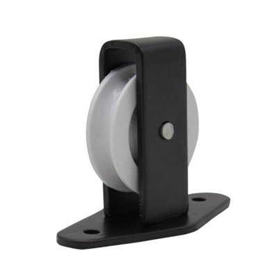 Black Plate Fit Line Pulley Wheel (Washing Clothes Airer Indoor Drying ...