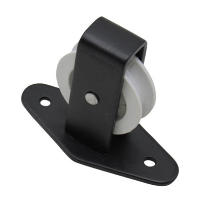 Black Plate Fit Line Pulley Wheel (Washing Clothes Airer Indoor Drying ...