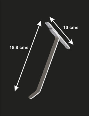 Black Radiator Shelf 120x15x1.8cm