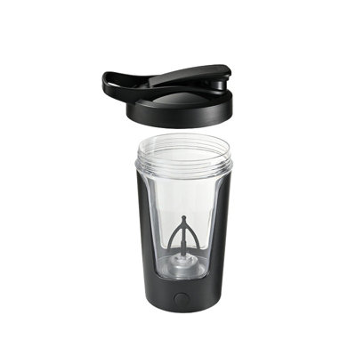 Black Rechargeable Temperature and Drop Resistant Automatic Blender Cup