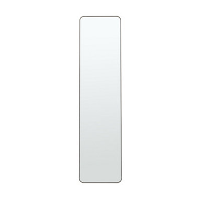 Black Rectangular Freestanding or Wall Mounted Framed Full Length ...