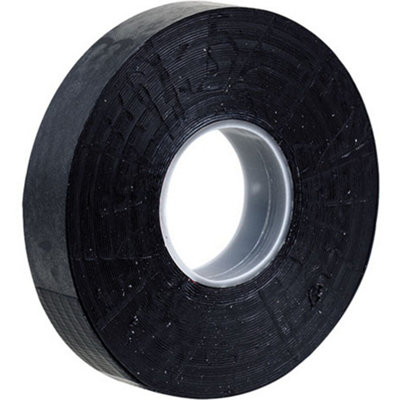 Black Self Amalgamating Repair Tape 10m x 19mm Waterproof Gaffa Duct ...