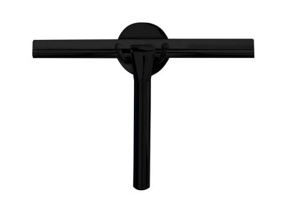 Black Shower Squeegee Scraper with hook