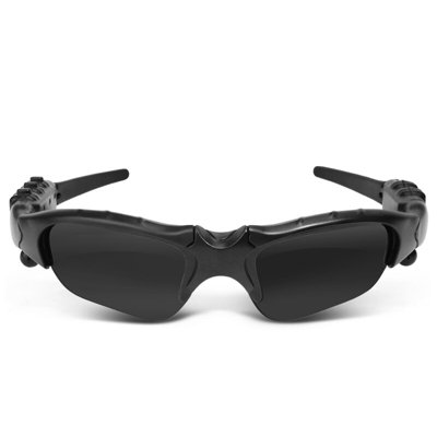 Black Smart Call Wireless Bluetooth Glasses