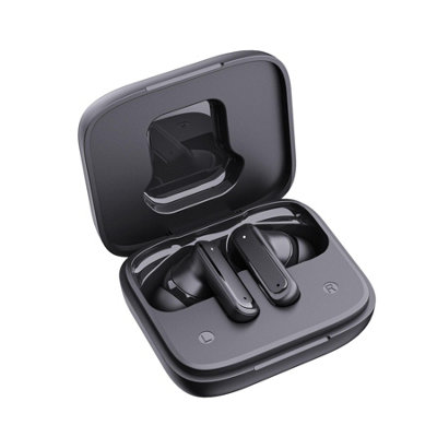 Black Smart Screen Touch Long Life Noise Cancelling Bluetooth Headset