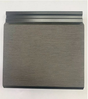 Black Smooth Composite Outdoor Wall Cladding x 5