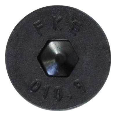 Black Socket Screws, Countersunk - Metric Pack of 200