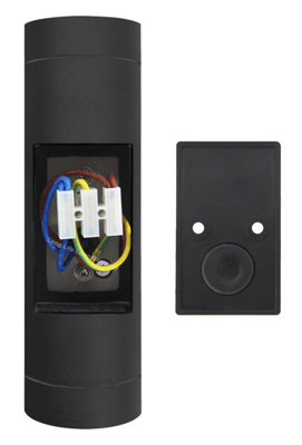 Black Stainless Steel Double Outdoor Wall Light IP65 ZLC019B