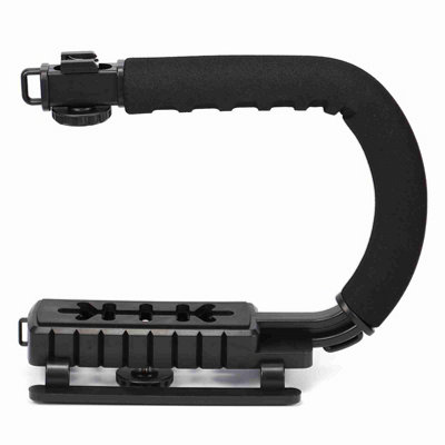 Black Super Grip Video DV SLR Camera Stabilizing Handle for DSLR DV ...