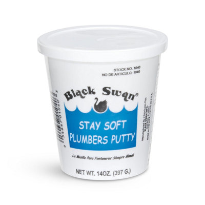 Black Swan Stay Soft Plumbers Putty 14oz
