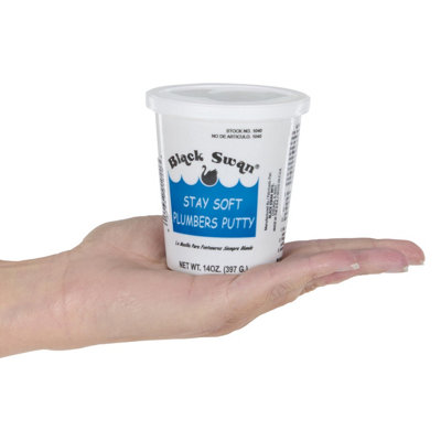 Black Swan Stay Soft Plumbers Putty 14oz