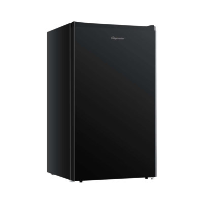 Black under counter larder fridge store