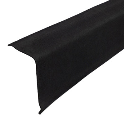 Black Universal CorruGuard Roofing Verge - Corrugated Roofing Side ...