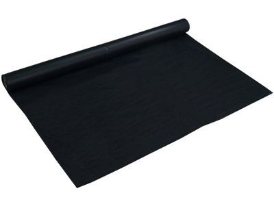 Black Vapour Barrier Damp Proof Membrane Polythene Sheeting Roll Attic ...