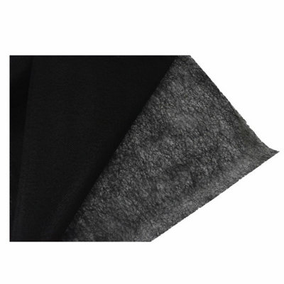 Black Weed Control Fabric Roll 1.5x8M for Garden Beds - Ground Cover ...
