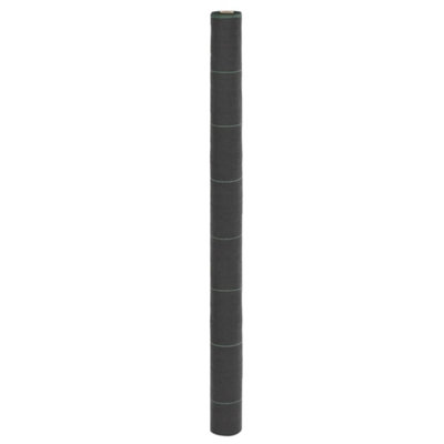 Black Weed Membrane 1.5x100 m PP Weed Control Fabric Ground Cover