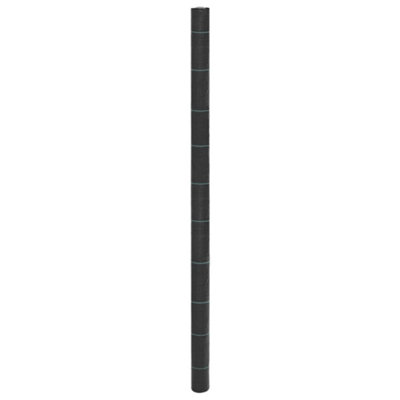 Black Weed Membrane 2x100 m PP Weed Control Fabric Ground Cover