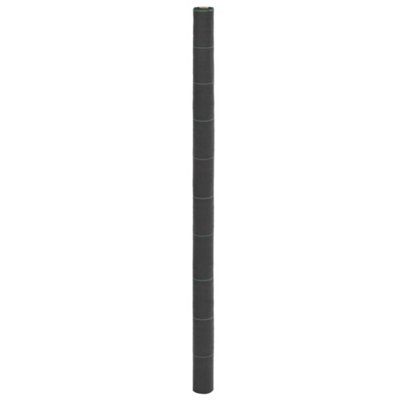 Black Weed Membrane 2x25 m PP Weed Control Fabric Ground Cover