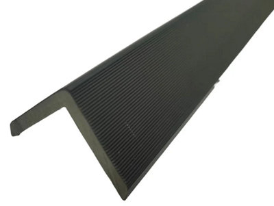 Black WPC Composite Angle Trim 290CM Pack of 10 Outdoor Corner Edge ...