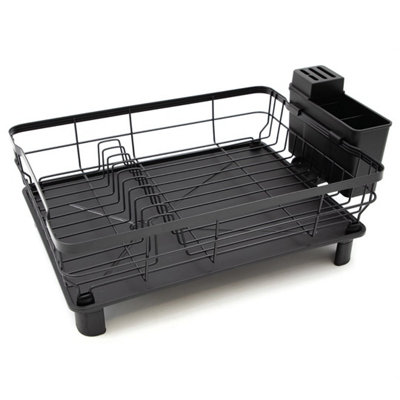Blackmoor Dish Drainer Drying Rack in Black