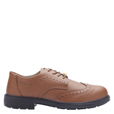 Blackrock S3L Leather Composite ESD Safety Brogue Shoes