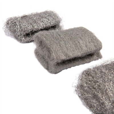 Blackspur 6pc Steel Wool Set - 3 Sizes