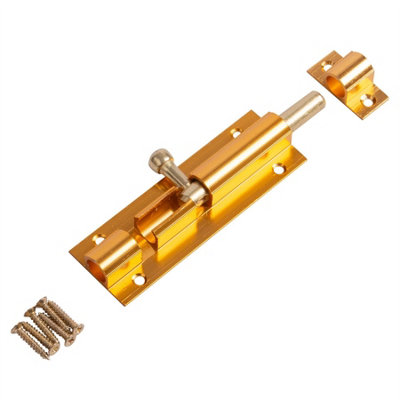 Blackspur Brass Barrel Bolt - 76mm - Brass