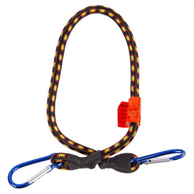 Blackspur Bungee Cord with Spring Snap - 60cm - Black