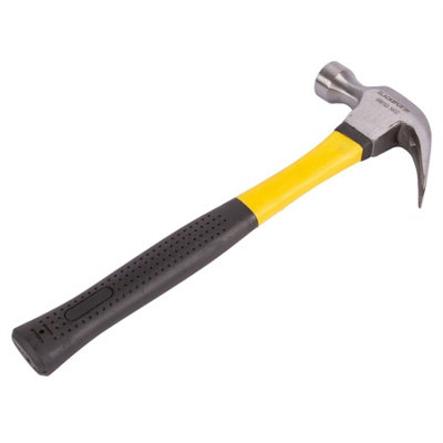 Blackspur Fibreglass Hammer - 16oz - Yellow