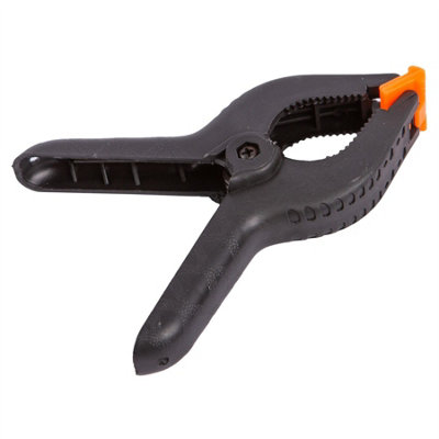 Blackspur - Heavy-Duty Spring Clamp - 152mm - Black | DIY at B&Q