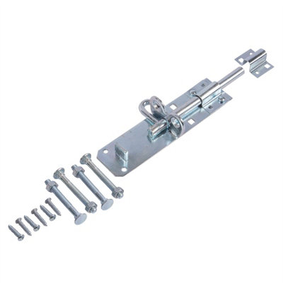 Blackspur Steel Brenton Gate Bolt - 152mm - Silver