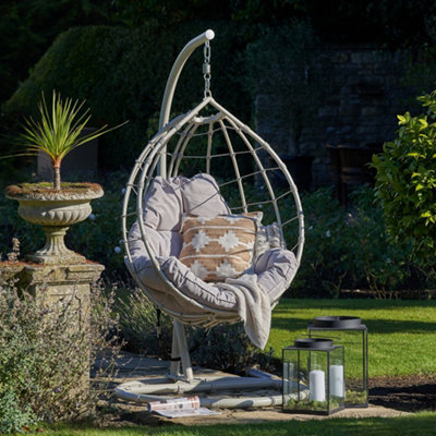 Blake Pebble Outdoor Hanging Egg Chair
