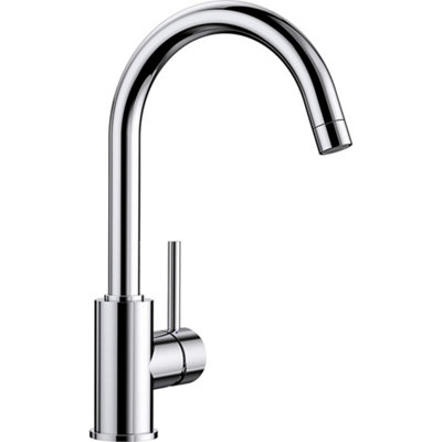 Blanco Mida Single Lever Monobloc Mixer Tap Chrome 517742 | DIY at B&Q