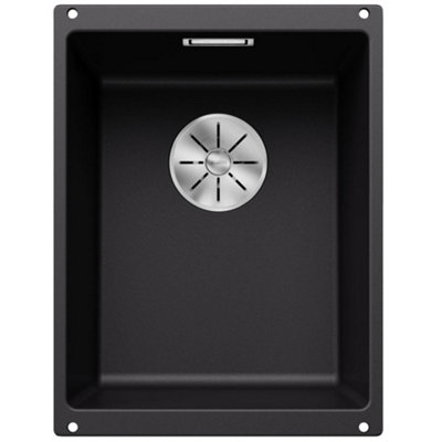 Blanco Subline 320-U 1-Bowl Undermount Granite Sink with Waste Kit ...