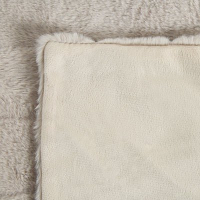 BLANKET LABYAR 180 X 220 CM BEIGE