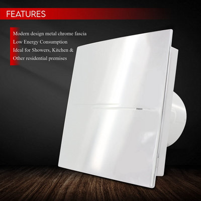 Blauberg Calm Design Hi Tech Low Noise Energy Efficient Bathroom ...