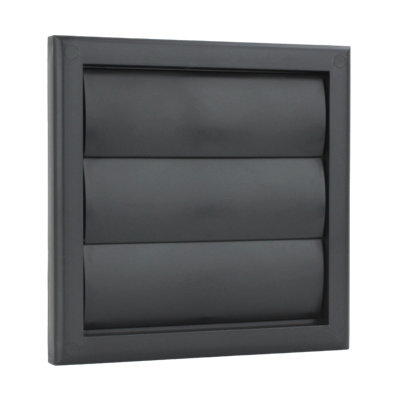 Blauberg Plastic Gravity Shutter Grille with Round Read Spigot - 100mm ...