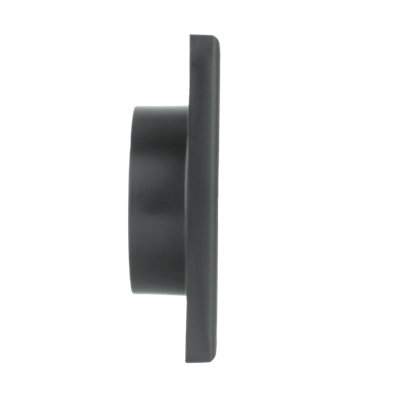 Blauberg Plastic Gravity Shutter Grille with Round Read Spigot - 100mm ...