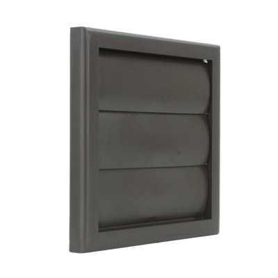 Blauberg Plastic Gravity Shutter Grille with Round Read Spigot - 100mm ...