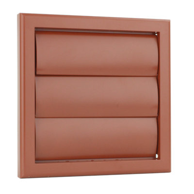 Blauberg Plastic Gravity Shutter Grille with Round Read Spigot - 100mm ...